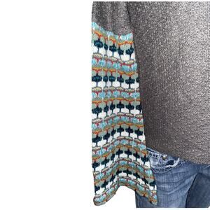 EARTHBOUND | Sweaters | Earthbound Women Grey Sweater With Fair Isle ...
